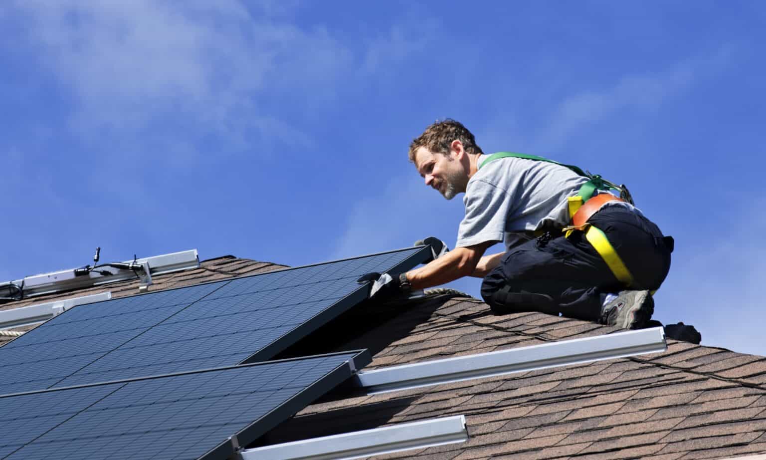 How To Install Solar Panels on a Home Roof & Connect Them