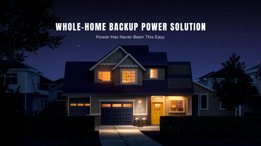 How to Back Up Your Home With an Ecoflow Whole Home Power Solution ...
